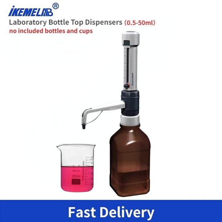 Laboratory Bottle Top Dispensers for Liquid Handling 0.5mL to 50mL ...