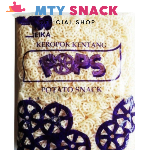 [MTY] Keropok Kentang Roda (Pop Snack) 1kg | Lazada
