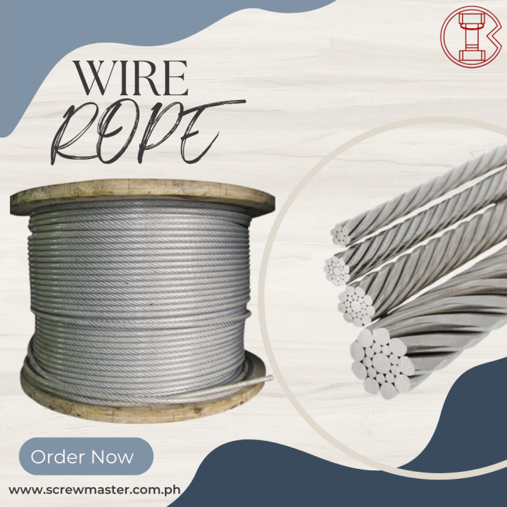 STAINLESS WIRE ROPE (PER METER) | Lazada PH