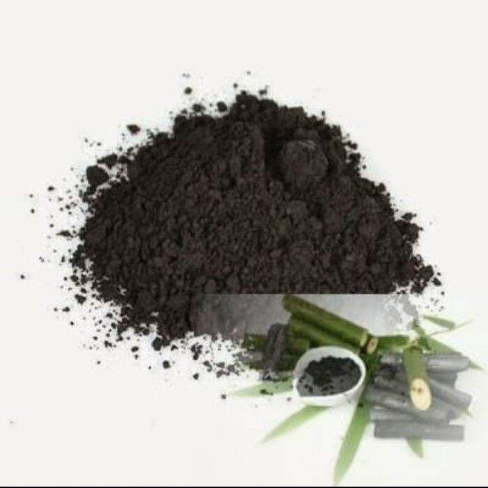 Bubuk Arang Bambu 1kg Activated Bamboo Charcoal Powder Super Food Pure ...