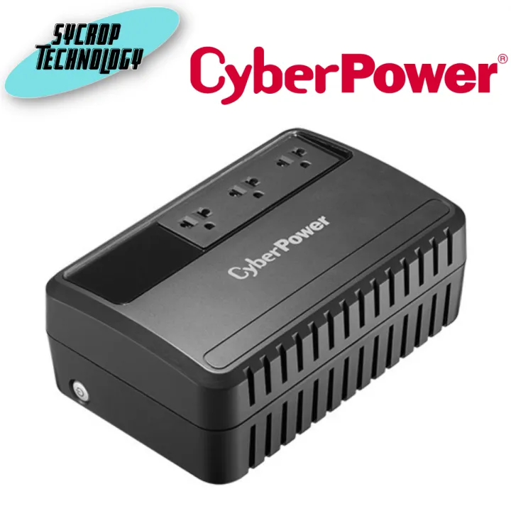 CYBERPOWER เครื่องสำรองไฟ UPS 600VA/360W รุ่น CBP-BU600E | Lazada.co.th