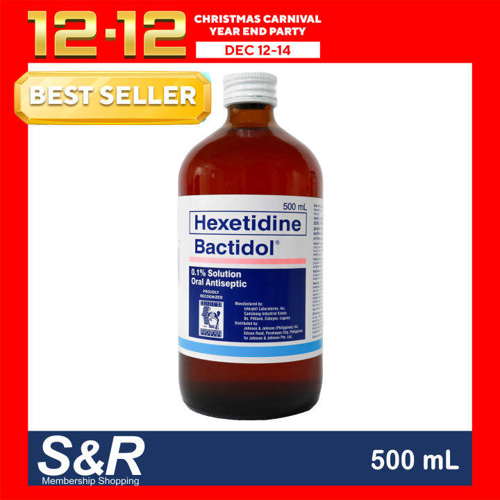 Bactidol Oral Antiseptic Solution 500 mL | Lazada PH