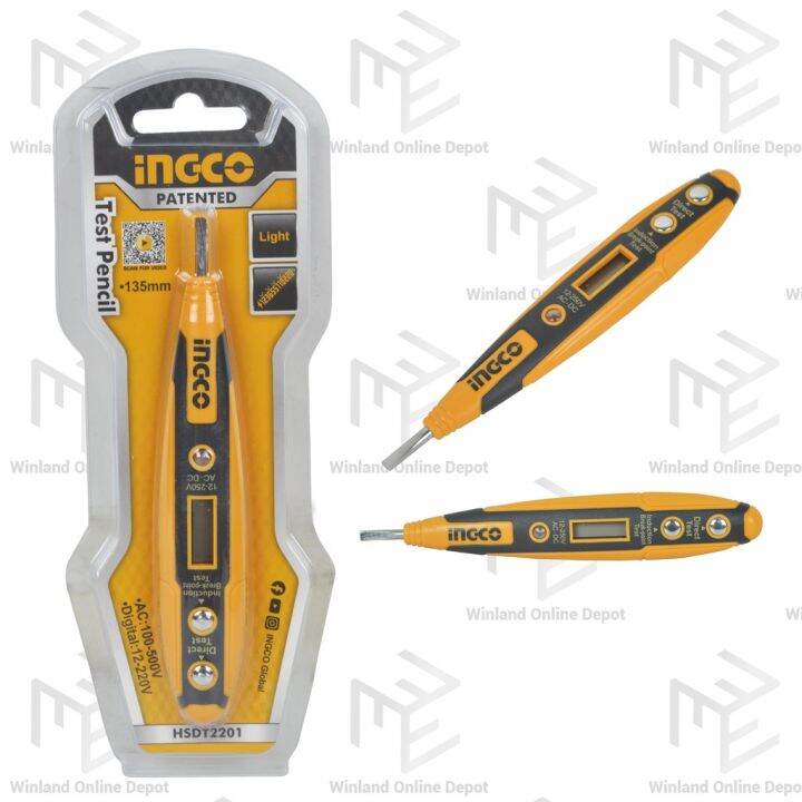 INGCO Original Digital Tester Pencil HSDT2201 DC and AC tester *WINLAND ...