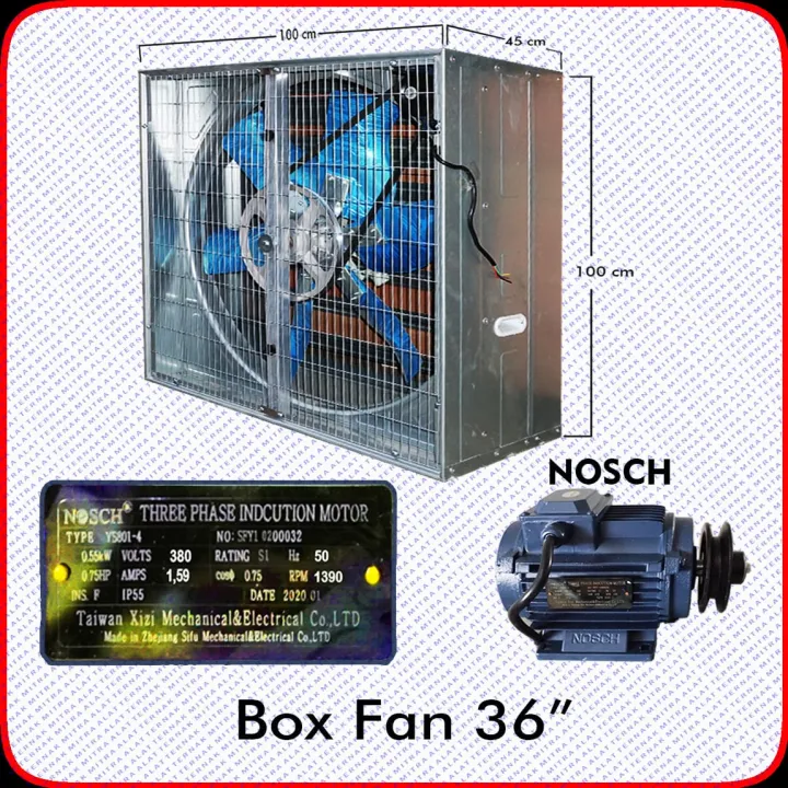 Kipas kandang ayam - Blower Box Fan 36'' | Lazada Indonesia
