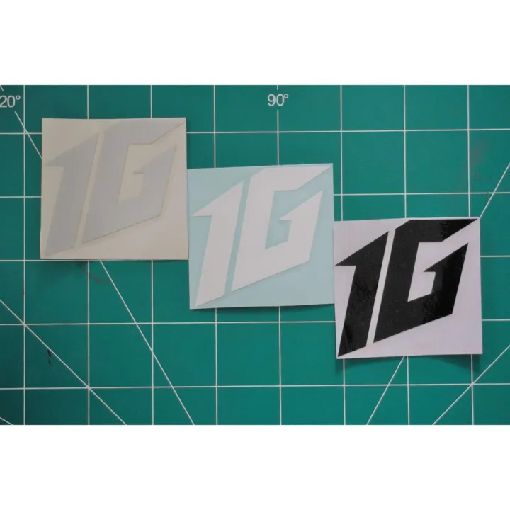 1G inspired sticker cutout logo for motorcycle | Lazada PH