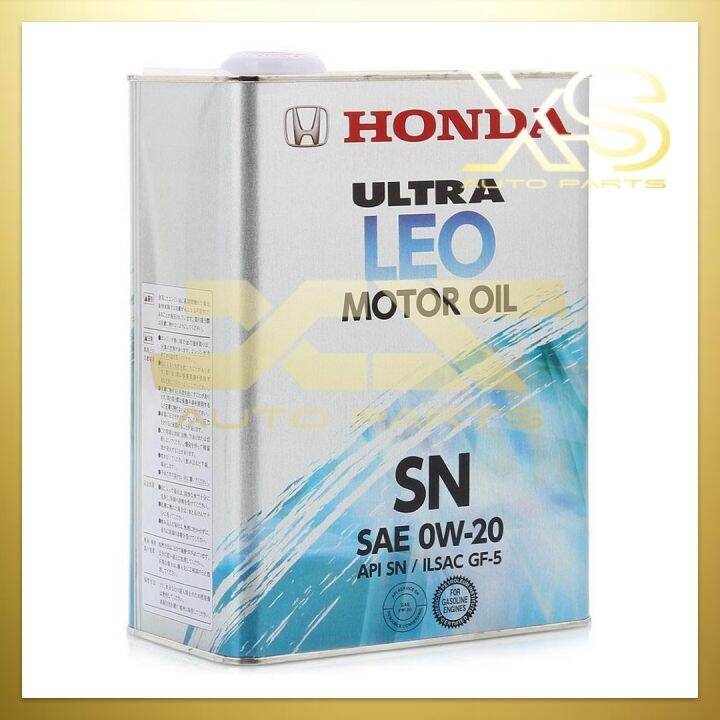 Honda Ultra LEO SN 0W-20/ 0W20 Engine Oil 4L (Made In Japan) | Lazada