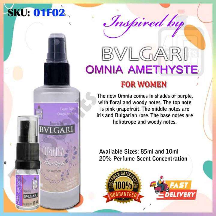 TENSCENTS Bvlgr1 Omnia Amethyste Inspired Oil Based Perfume for Women ...