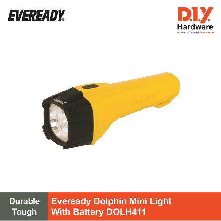 Eveready Dolphin Mini Flashlight with Battery DOLH411YGd | Lazada PH