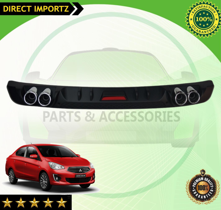 Mirage G4 2019 to 2020 OEM Rear Bumper Diffuser | Lazada PH