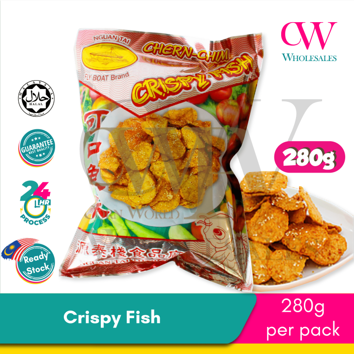 Crispy Satay Fish Keropok Satay Ikan Satay Ranggup Satay Thailand Sate ...