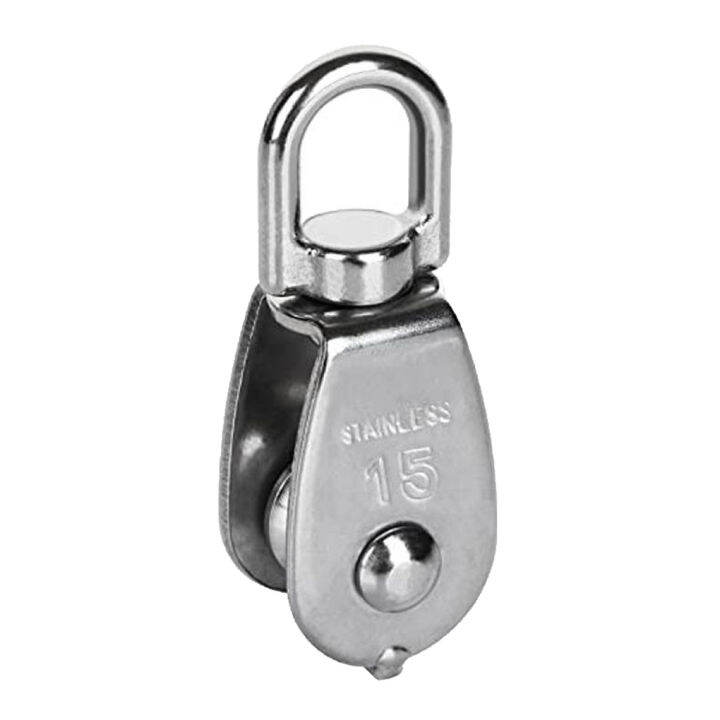 Office Stainless Steel Pulley Indoor Outdoor Flower Pot Lifting Roller ...