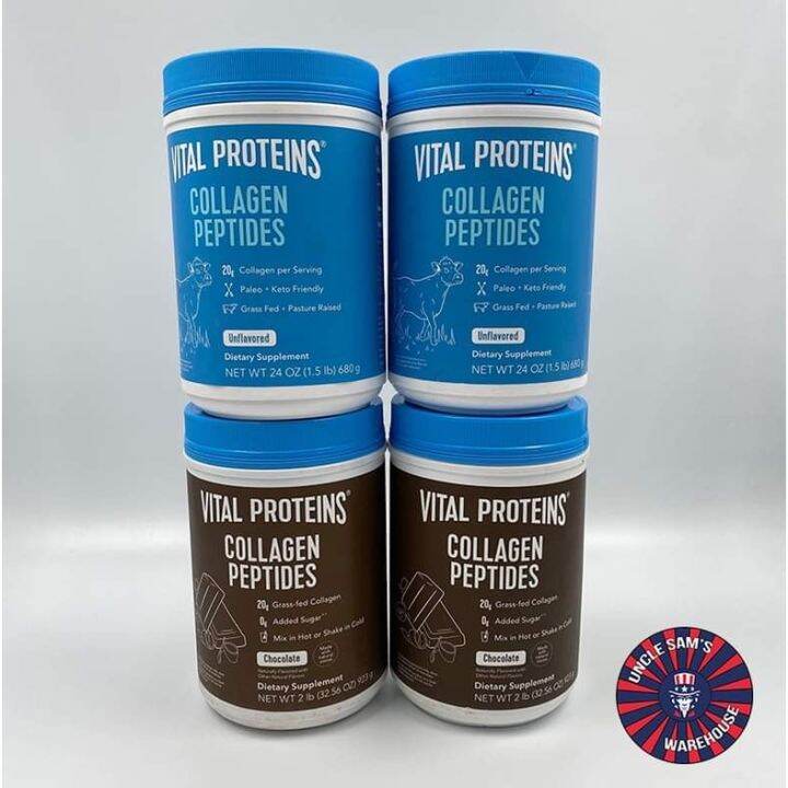 COD SALE！Vital Proteins Collagen Peptides 34 Servings 24oz Pasture ...