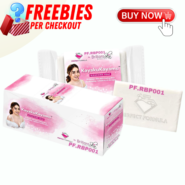 Kayakukayamu Bleaching Soap 70g 10pcs If 1box Brilliant Skin X