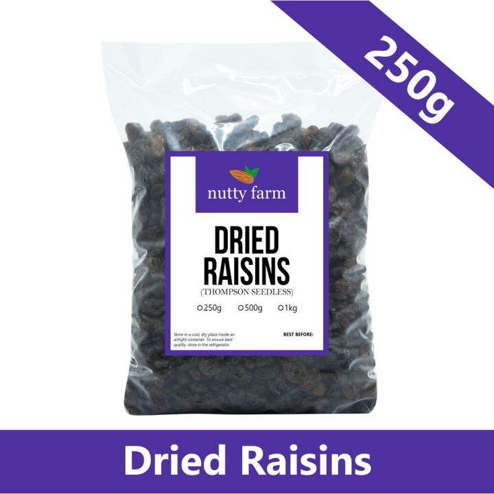 California Seedless Raisins (250g - 1kg) by Nutty Farm | Lazada PH