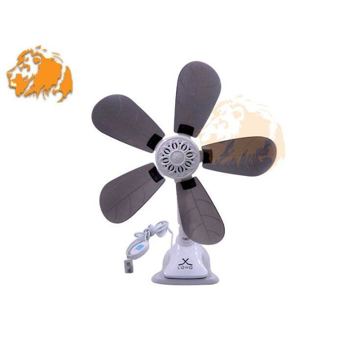Loho Clip Fan 5 Blades Black | Lazada PH