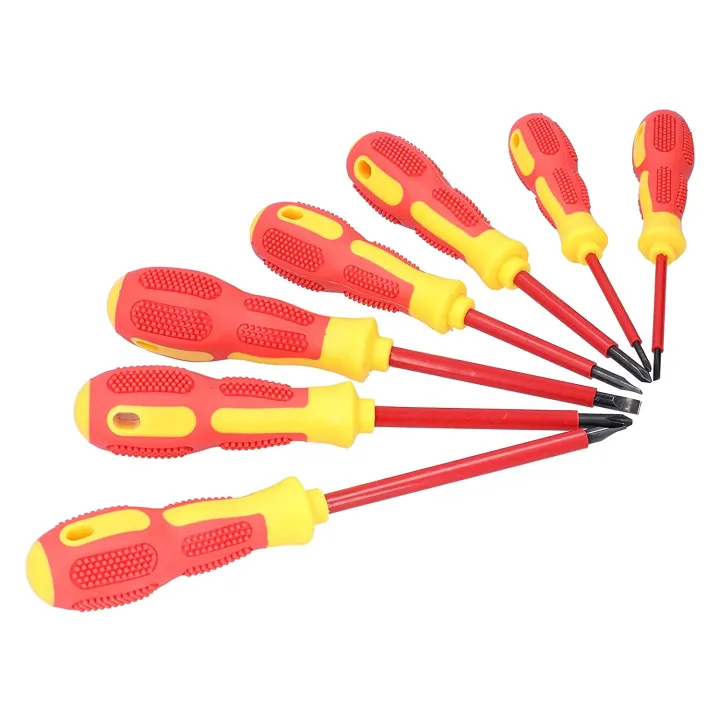 SCREWDRIVERS SET 7 IN 1 YINDON Heavy Duty Screwdriver for Wiring ... SCREWDRIVERS SET 7 IN 1 YINDON Heavy Duty Screwdriver for Wiring ...
