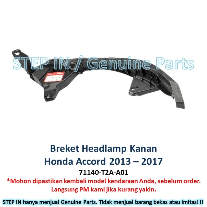 STEP IN - Breket Lampu Depan Bracket Head Lamp Honda ACCORD 2013 2014 ...