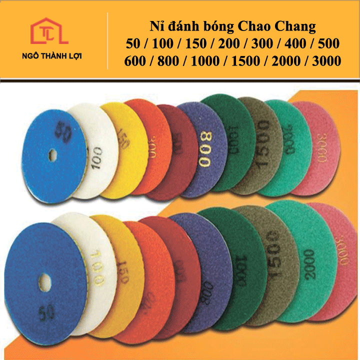 Nỉ đánh bóng đá hoa cương Đá Granite Chao Chang 50 / 100 / 150 / 200 ...