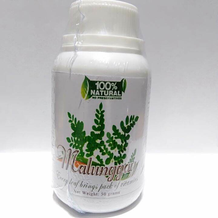 MALUNGGAY CAPSULE NATURAL HERBS(100capsule) | Lazada PH