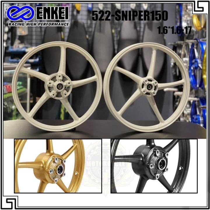 Enkei Mags Yamaha Sniper150 Sniper155 Front Disc Brake 4holes Rear Disc ...