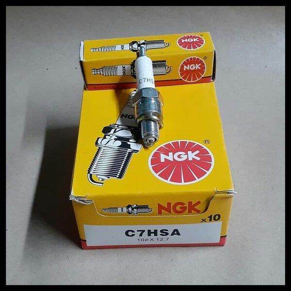 busi grand ngk C7HSA isi 10 pcs busi motor Grand Supra / Fit X Vega ...