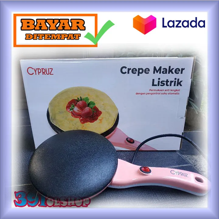 Electric Crepe Maker AK--0229 Panggangan Crepes Elektrik Mesin Creper listrik alat pembuat kulit ...