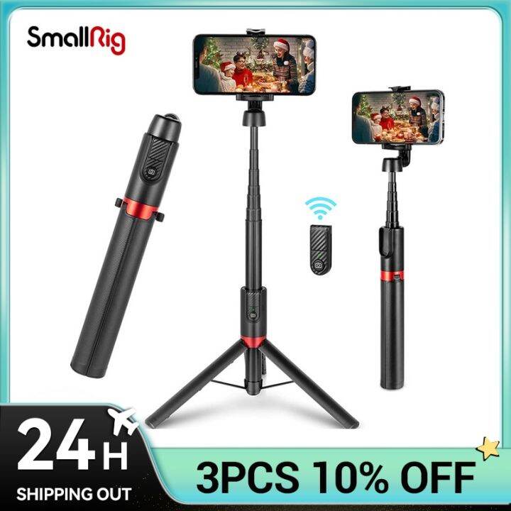 Smallrig Portable Wireless Selfie Stick Bluetooth Foldable Mini Tripod ...