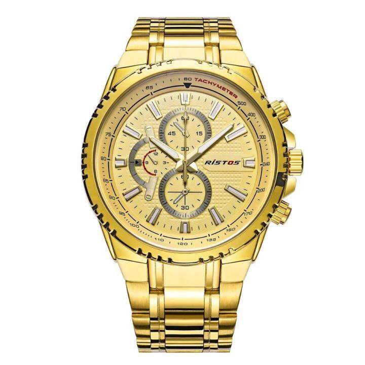 Ristos Men's Watch 9323B / sporty Stainless Steel Watch | Lazada PH