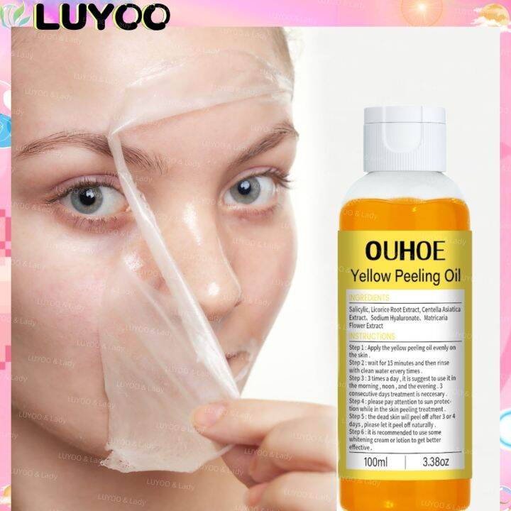 The Yellow Peeling Oil is ideal for those with epidermal layer hyper ...