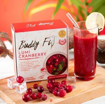 Buddy Fit Lumi Cranberry Slimming Juice (10 sachet) | Lazada PH
