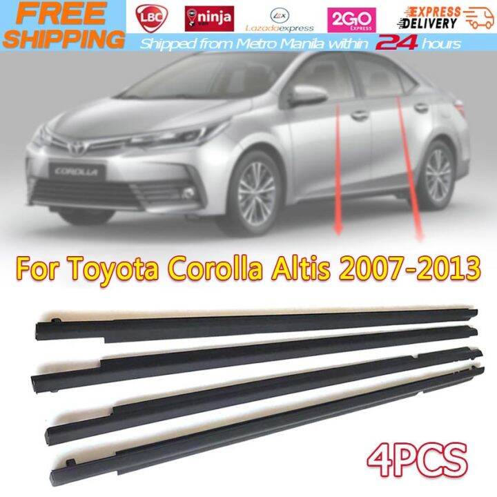 【Local Warehouse】 Weatherstrip for Toyota Corolla Altis Car ...