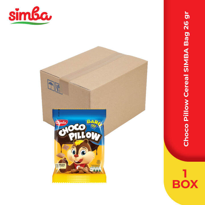 CTN - Choco Pillow Cereal SIMBA Bag 26 gr x 5 pcs | Lazada Indonesia