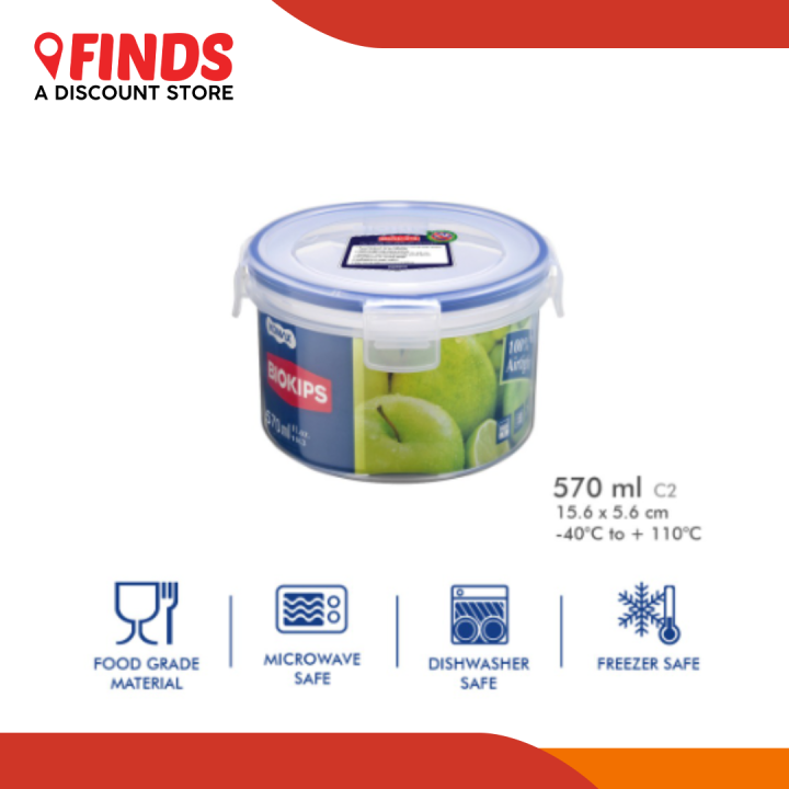 Biokips Round 570ml | Lazada PH