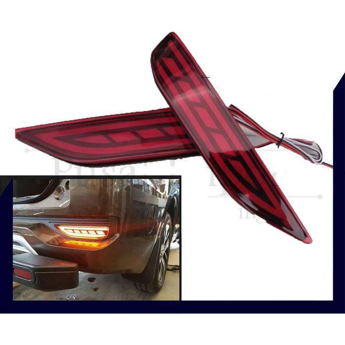 Lampu Bumper Reflektor LED Reflektor Bumper Lampu Plasma COB Mobil ...