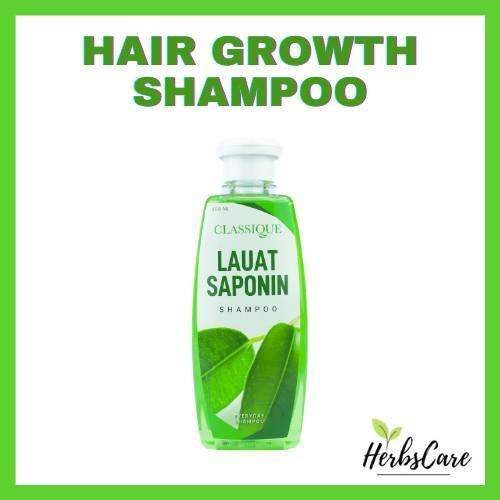 LAUAT SAPONIN SHAMPOO Hair Treatment Shampoo Hair Grower Anti-dundruff ...