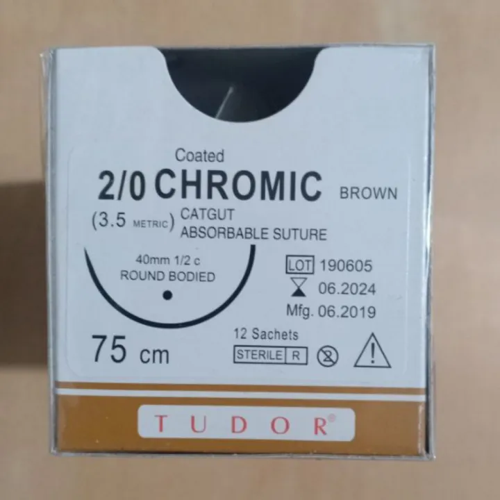 Chromic 2/0 Round Tudor | Lazada PH