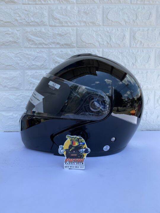 HELM FULL FACE SNAIL MODULAR | Lazada Indonesia