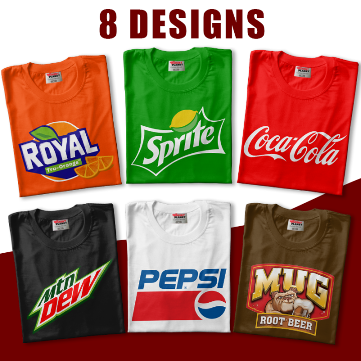 Famous Soft drinks Logo Design Collection for Everyday Wear Shirt ...