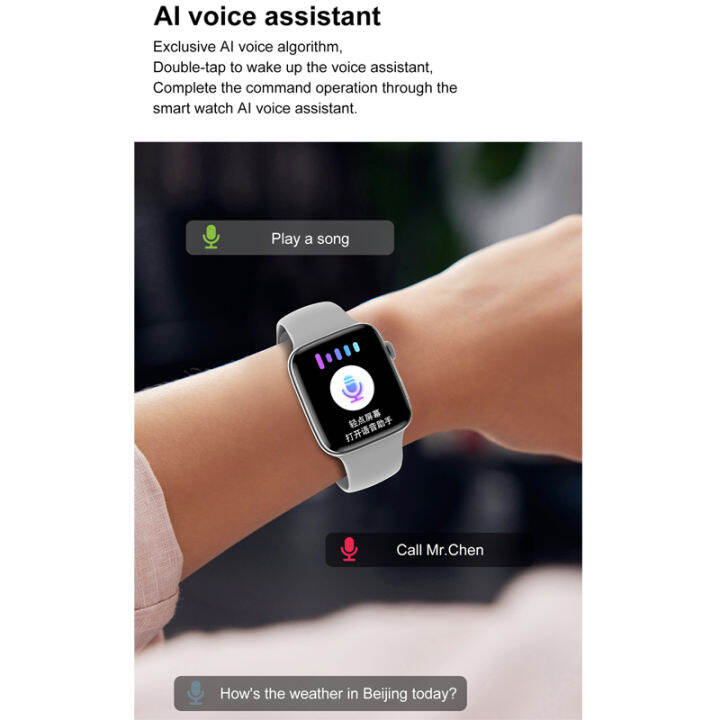 DTNO.1 GPS iwo DT7 Pro MAX Smart Watch 45mm Series 7 Bluetooth Call NFC ...