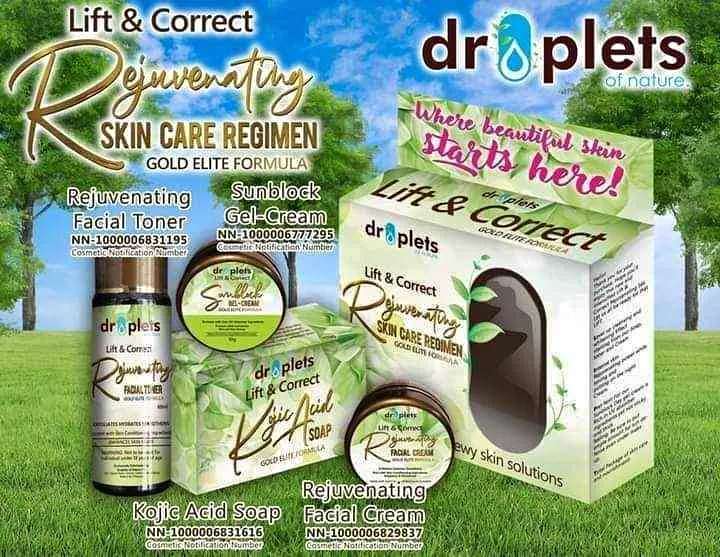 Rejuvenating Set (lift & correct skin care regimen) by Droplets of ...