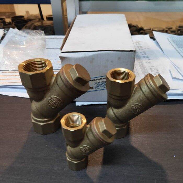 Y strainer kuningan HQ 3/4 inch | Lazada Indonesia