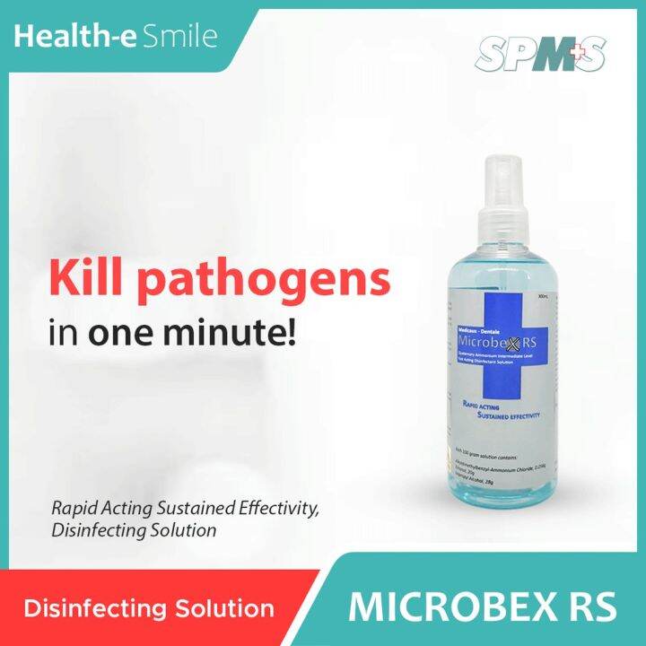 disinfectant spray Microbex RS Disinfectant Solution Rapid Acting Spray ...