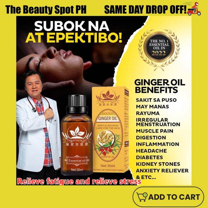 Indulge in the Healing Benefits of Miracle Ginger Essential Oil through ...