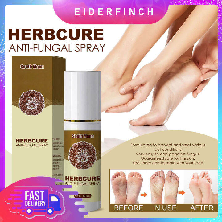 Herbcure Anti Fungal Spray Anti-Fungal Infection Antibacterial 60ml ...