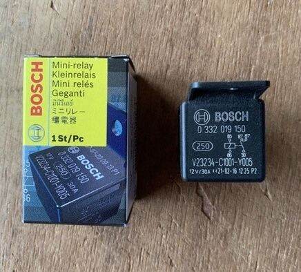 Bosch Relay 5pin 12V 30A 0332 019 150 Universal Automotive Car Relay ...