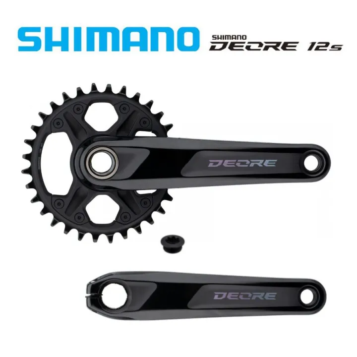 Shimano Deore FC-M6100 12 Speed 175-32T Front Kettingblad crankset mtb M6100 12V Crankarm Met ...