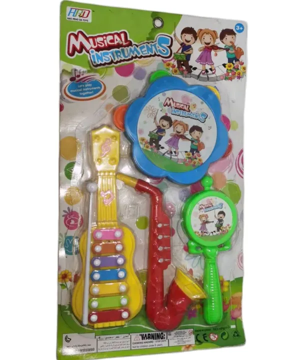 THE FIRST MUSICAL INSTRUMENT FLUTE SAXOPHONE TRUMPHET FUN PLAY SET TOYS ...