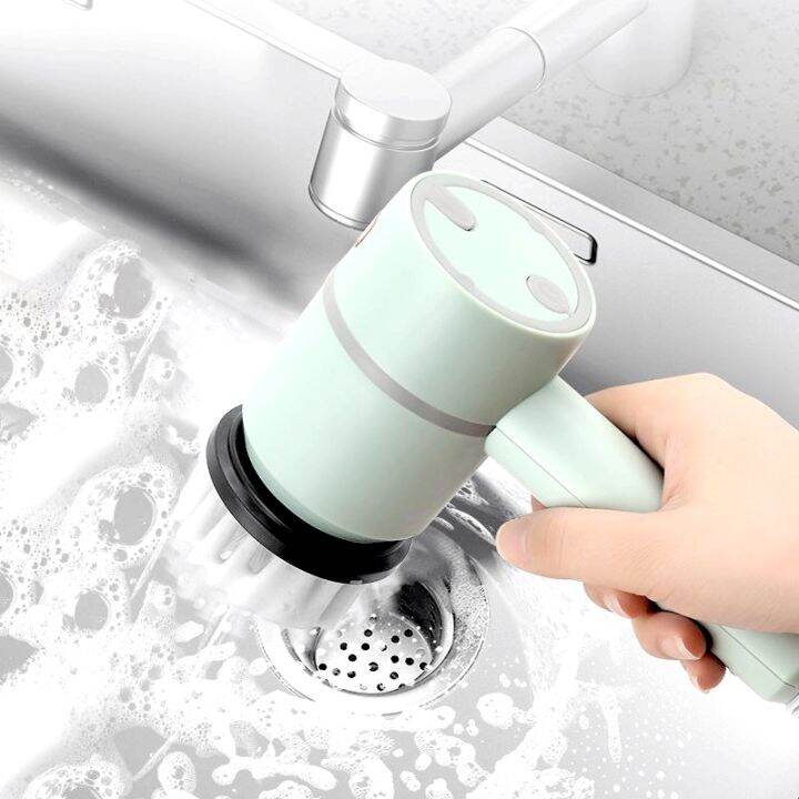Electric Automatic Spin Magic Cleaning Brush High Efficient ...