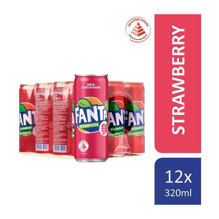 Fanta Strawberry (12 x 320ml) - Case (Laz Mama Shop) | Lazada Singapore