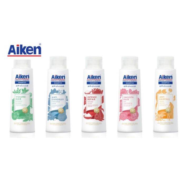 [TKM] Aiken Pre & Probiotic Shampoo 350g | Lazada